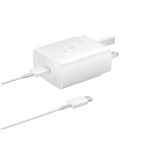 Official Samsung Galaxy S24 Ultra Super Fast Charger 45W with USB-C Ca ...