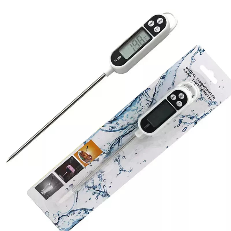 Digital Food Thermometer Probe Cooking Meat Kitchen Temperature BBQ Tu ...