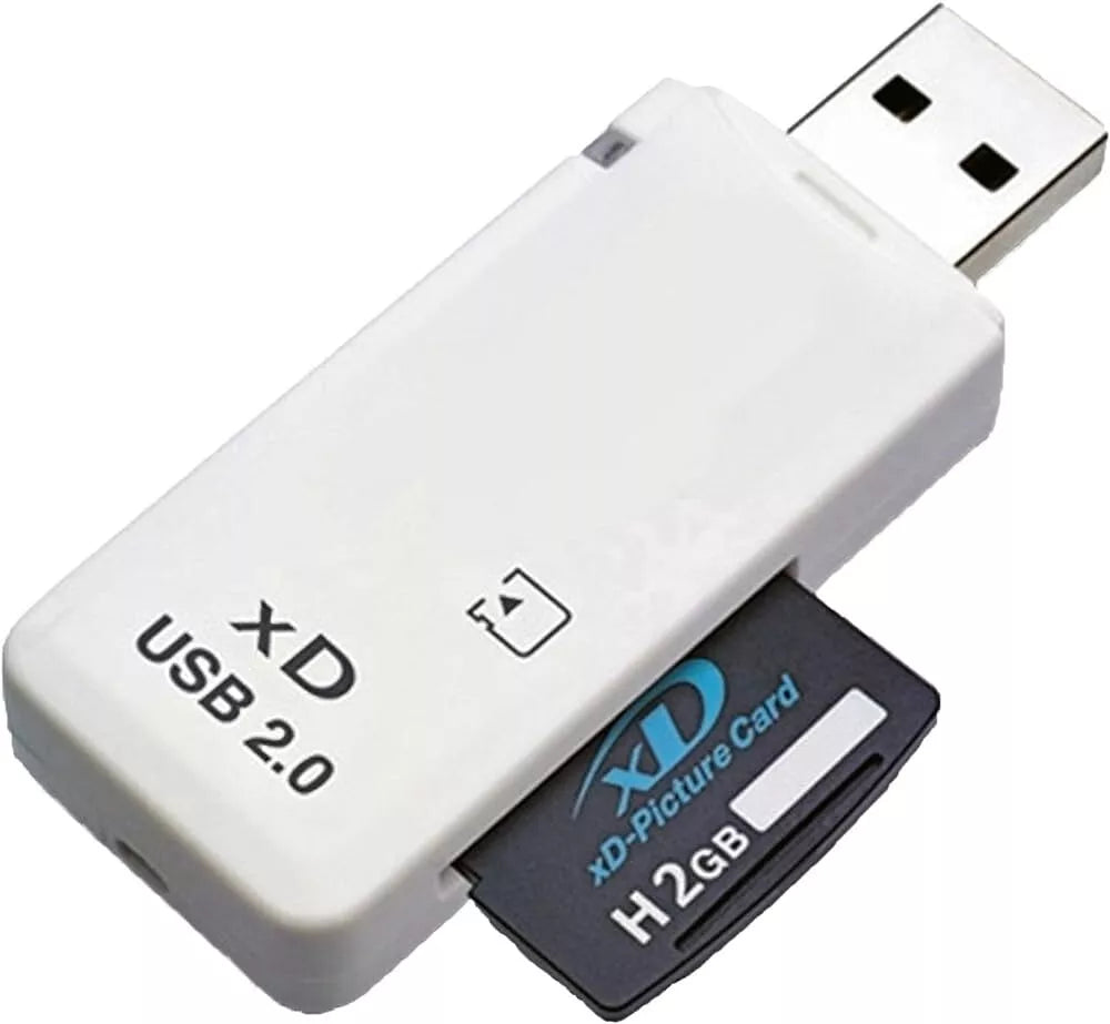 XD Picture Card Reader USB 2.0 Memory Adapter for Olympus Fuji Cameras ...
