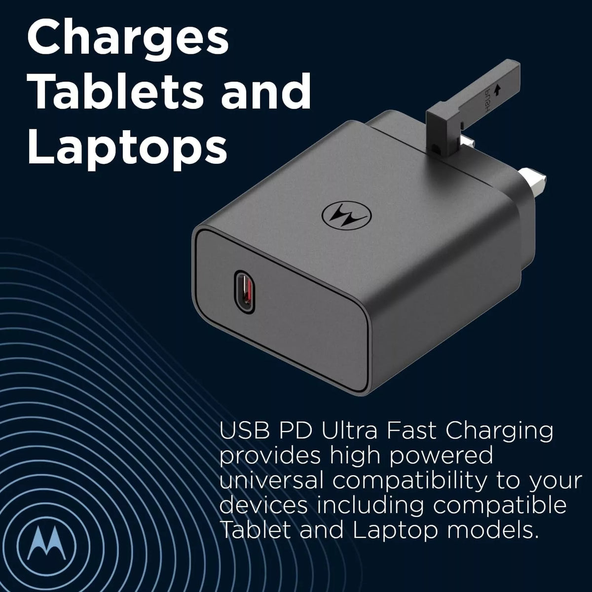 Original Motorola TurboPower 125W USB-PD Mains Wall Charger Plug Only ...
