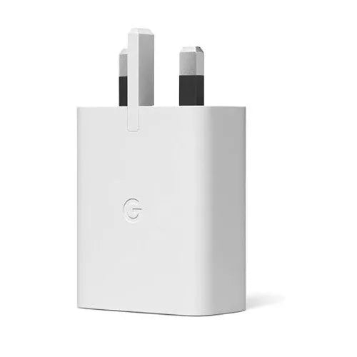 Official Google Pixel 6 USB-C Fast Charger and 1m USB-C Cable White 30 ...